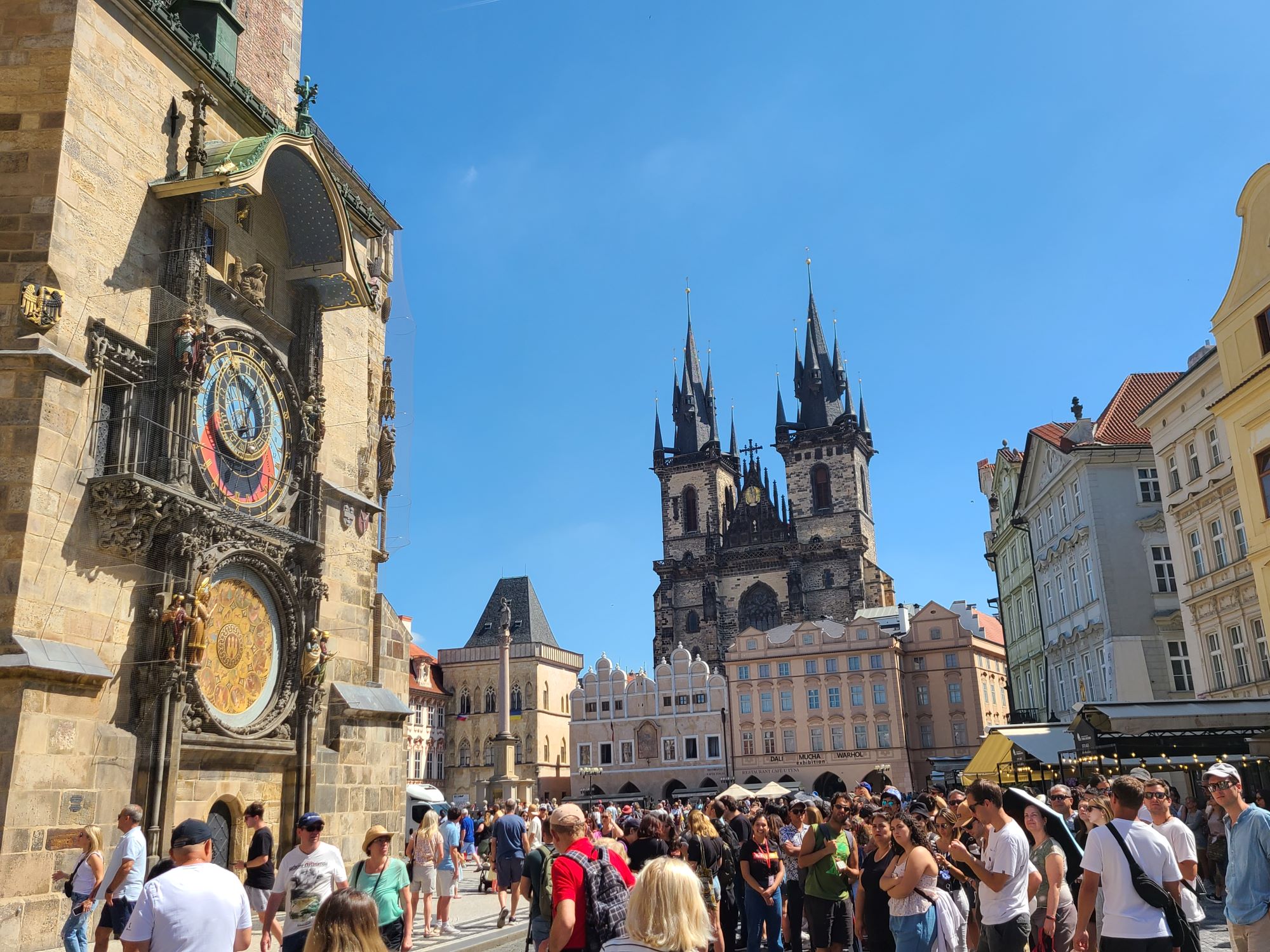PRAGUE CLOCK P2023-06-29_110436 Prague Astronomical Clock and plaza YJI ...