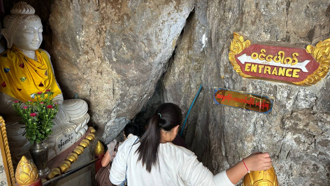 Exploring a limestone cave in Myanmar - Youth Journalism International