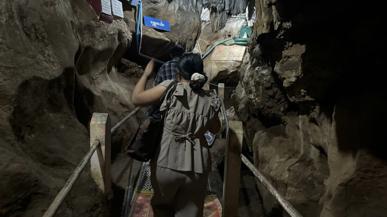 Exploring a limestone cave in Myanmar - Youth Journalism International
