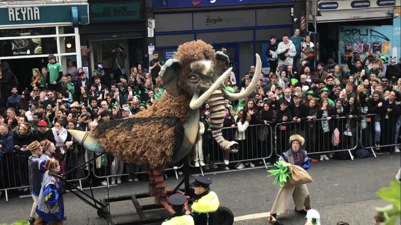 St. Patrick's Day in Dublin had a mammoth, but no snakes - Youth ...
