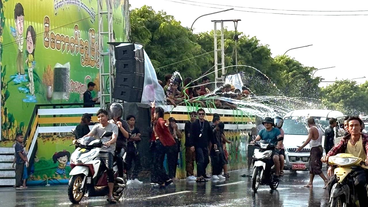 Thingyan, a Buddhist New Year festival, is all about water - Youth ...