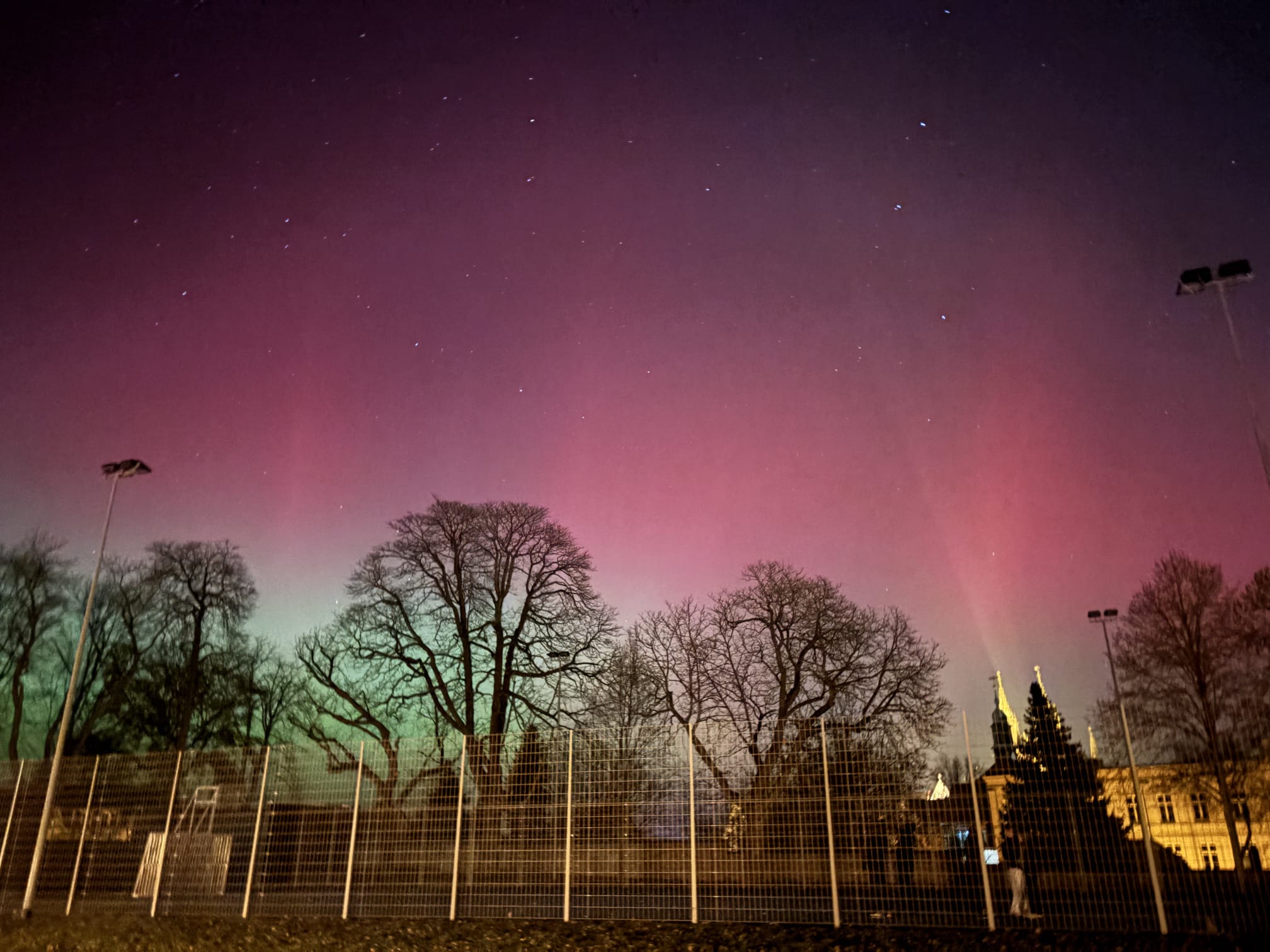 Northern Lights over Germany - Youth Journalism International